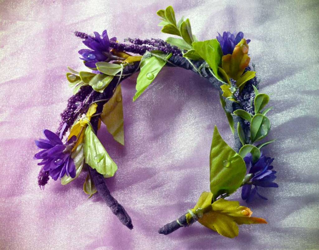 DIY Lavender Crown Tutorial For Harvest Season – The Writing Witch